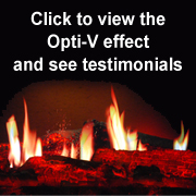Dimplex Opti-v PGF-10 Wall Mounted Electric Fire